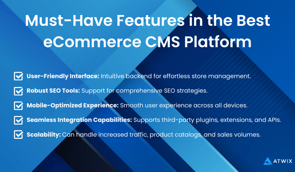 Best eCommerce CMS Platforms for 2025 | Atwix